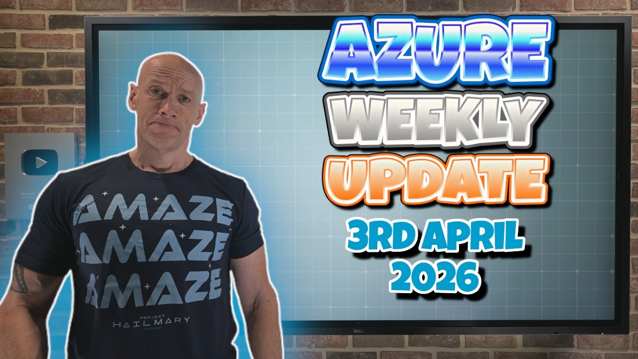 Azure Update 3rd April 2026