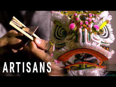 200-year-old Shop Still Makes the Best Lion Dance Heads in China | Artisans E4