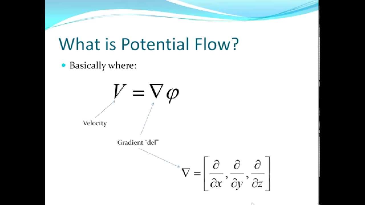 Potential Flow Theory Introduction (Essentials of Fluid Mechanics)