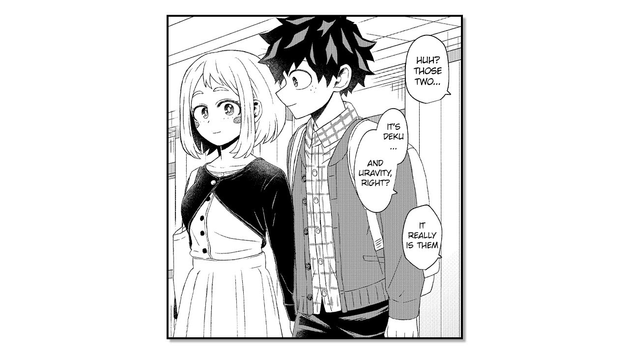 Izuku Midoriya (Deku) x Ochako Uraraka Doujinshi - Today she is Uraraka san