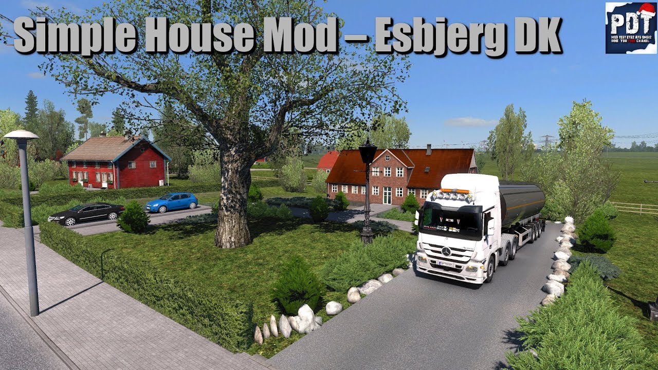Simple House Mod â€“ Esbjerg DK [FIXED] - ETS 2