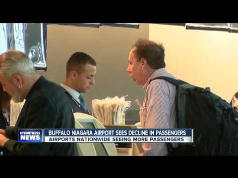 Airport passenger count on the rise nationwide, at Buffalo Niagara, it's the opposite