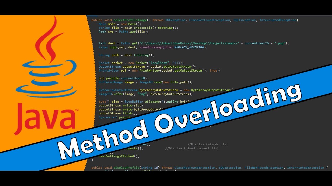 Java Tutorial 20 - Method Overloading
