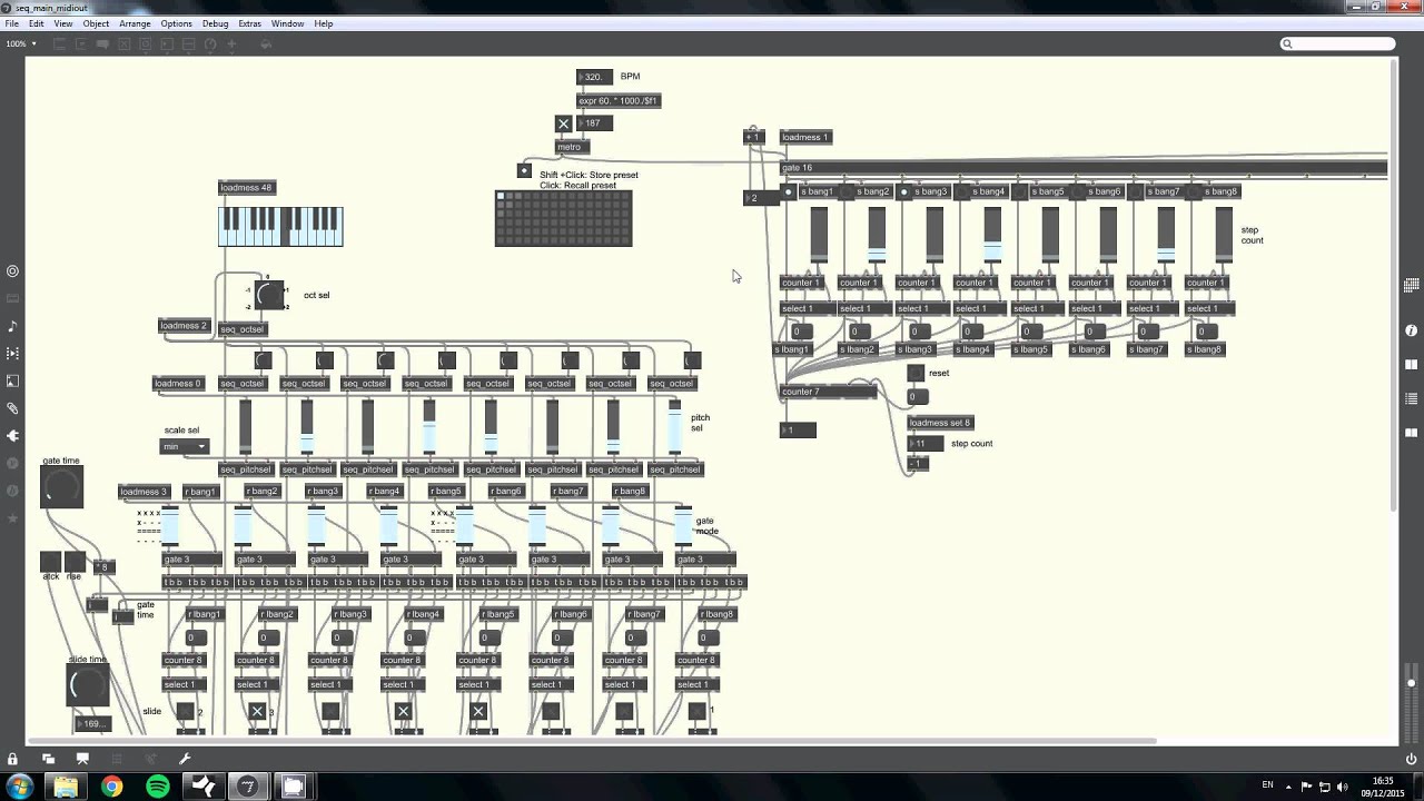 Max 7 IntelliSeq Sequencer
