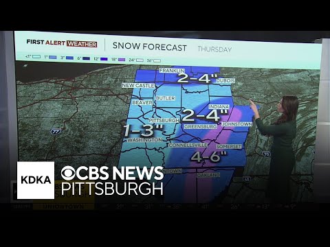 KDKA-TV Afternoon Forecast (1/15)