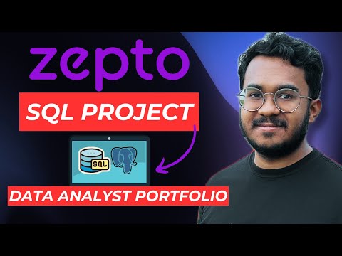 Build SQL Data Analyst Portfolio Project Step-by-Step Guide with Real Zepto Data