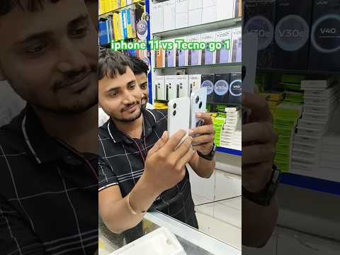 Tecno Go1 vs iPhone 11 #iphone #tecno #mobilephone #shortsfeed #samsimobile 💥💥