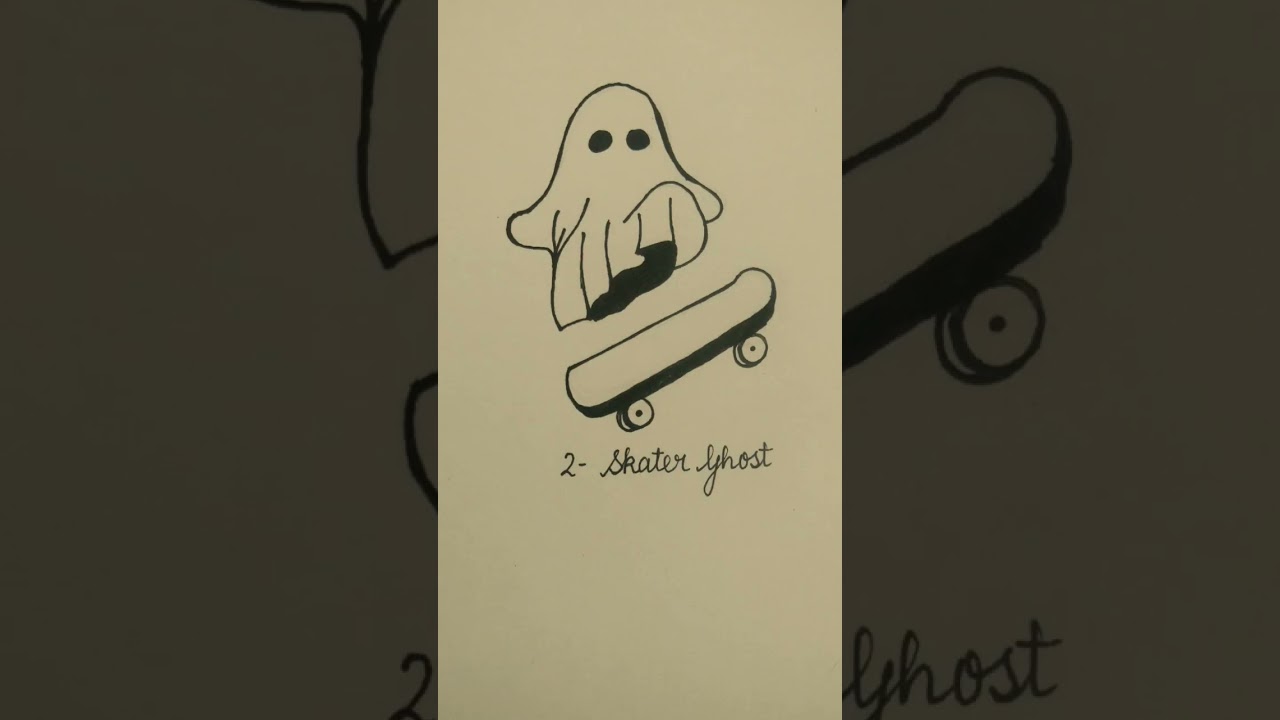 Doodle Ideas for this HALLOWEEN 🎃 #doodles #ideas #easy #halloween #spooky #shorts #youtubeshorts