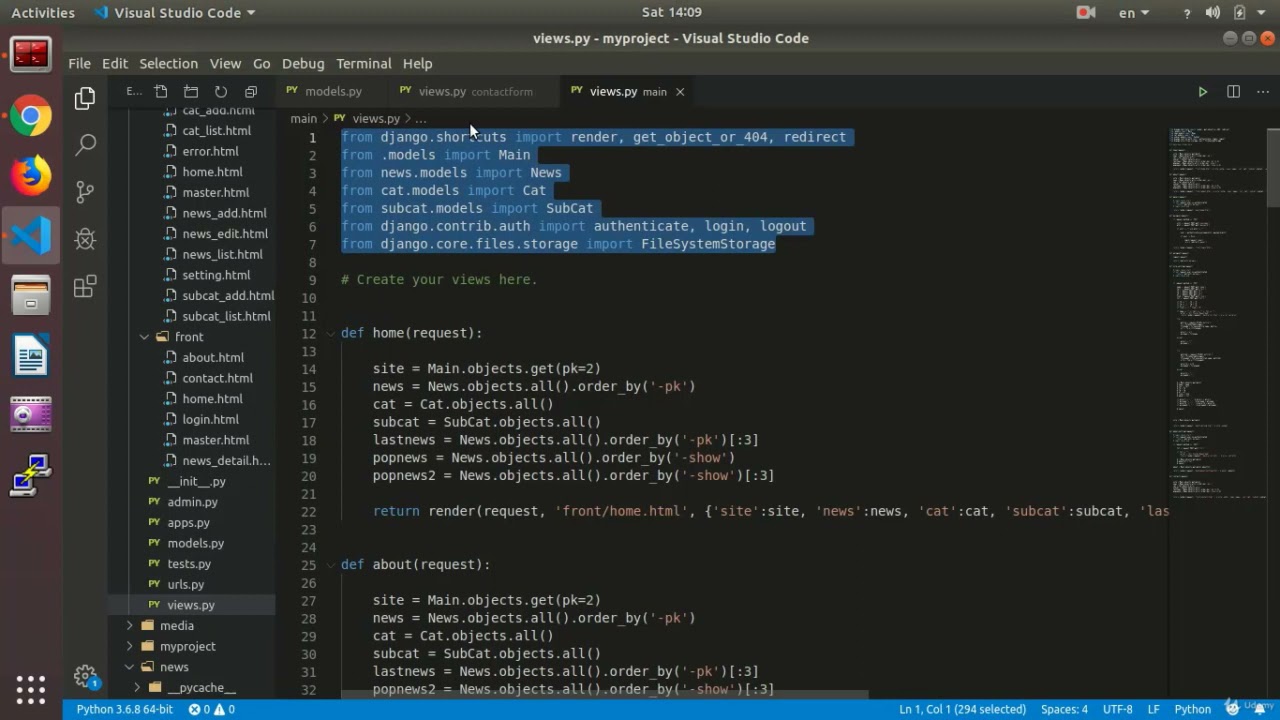Contact Form | Python and Django