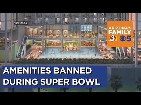 Residents banned from using Phoenix apartment amenities due to Super Bowl