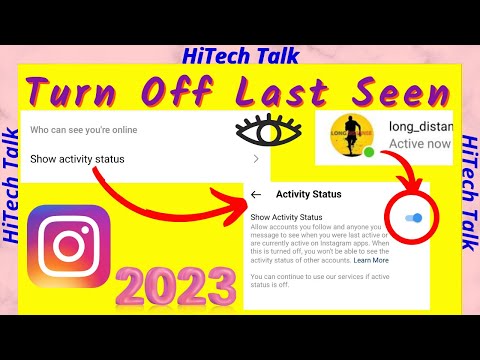 How to turn off active status on Instagram 2023 | Instagram show activity status option not showing