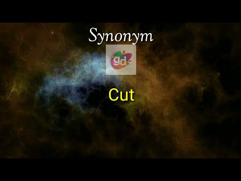 Cut Synonym with Meaning||Telugu Meaning||Googul Dictionary#cutsynonym