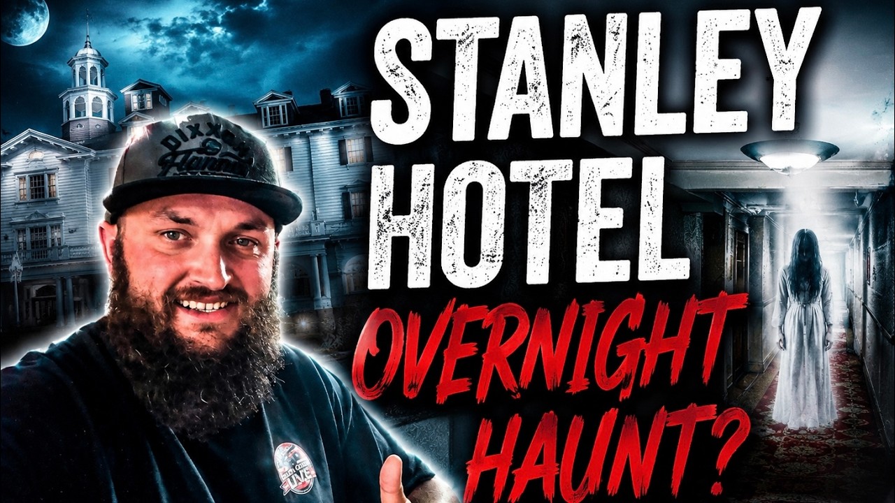 🔴LIVE Famous Shining Hotel Haunt - Paranormal Stay