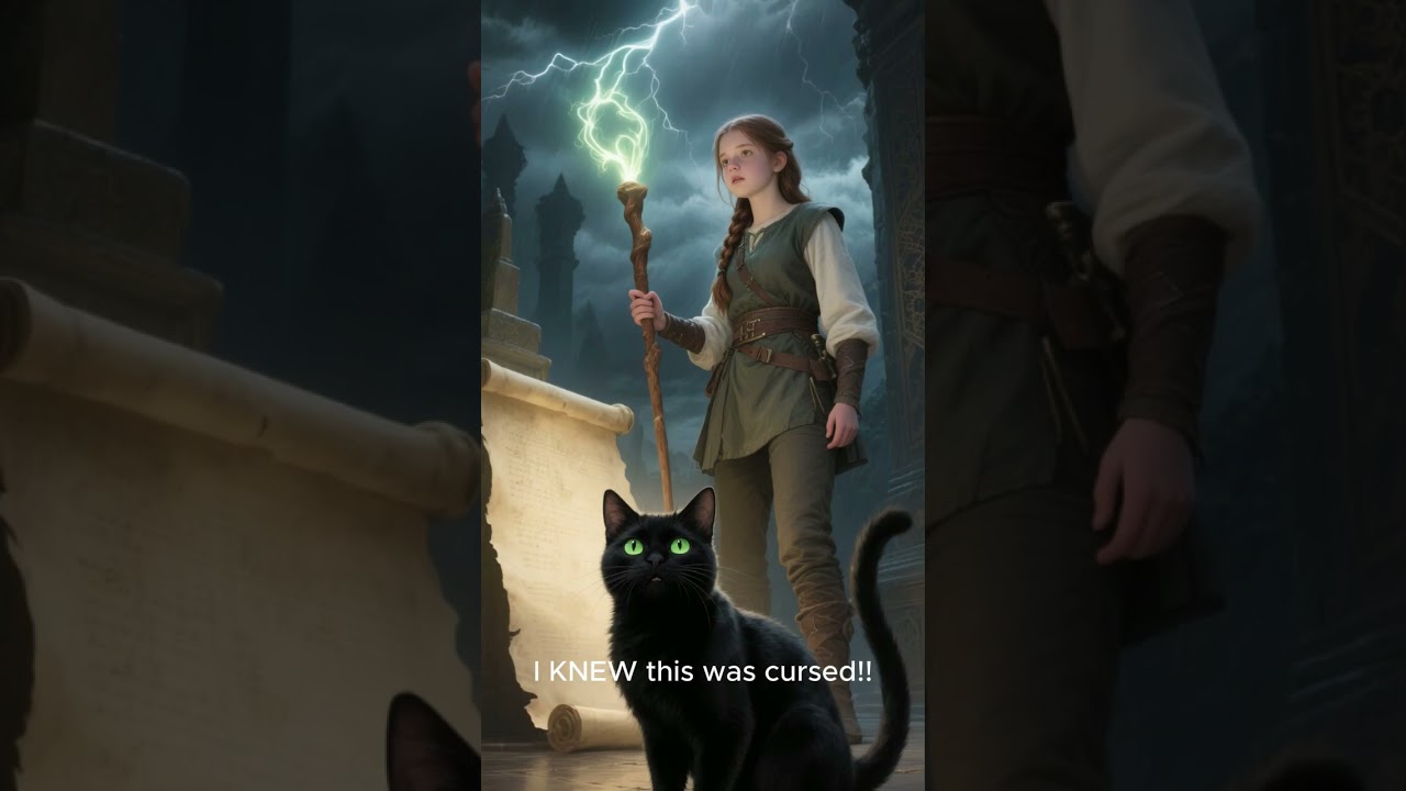 FLOATING SCROLL 🧾 {Pt3} #animatedfilm #ai