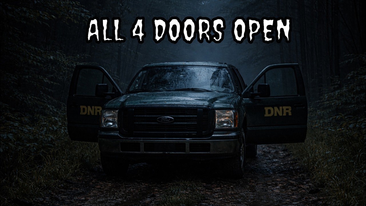 The DNR Truck Had All 4 Doors Open… But No One Was There