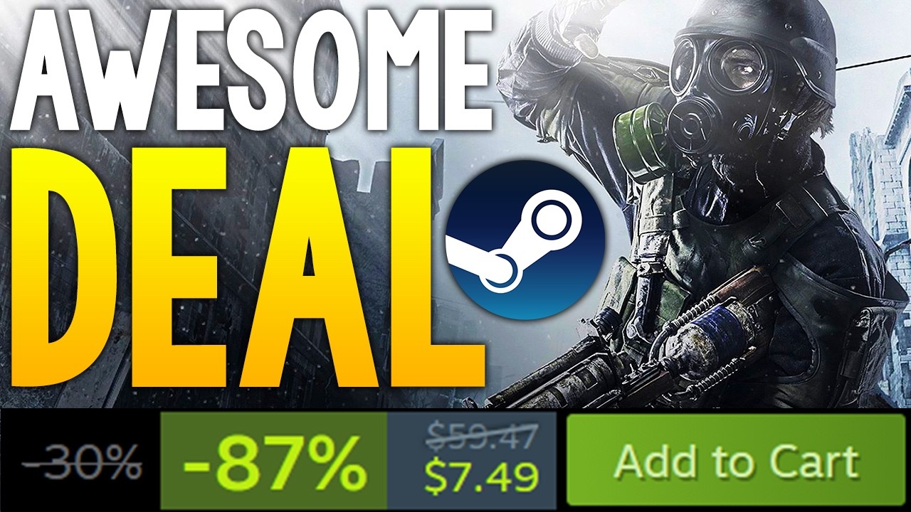 ABSOLUTELY AWESOME STEAM GAME BUNDLE DEAL + GREAT STEAM GAME DEALS UNDER $3!