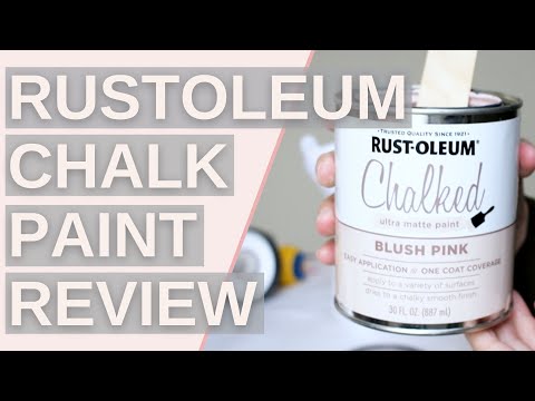 Rustoleum Chalk Paint Review