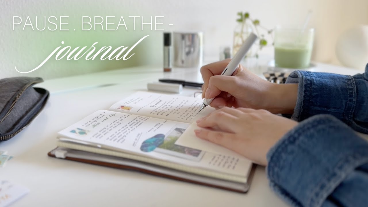Pause, breathe, and journal #46 // Traveler's Notebook + KITTA with Eunice