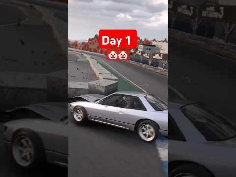 Day 1 🤡 or day 100🗿? CarX Drift racing 3 ebisu jump version #carxdriftracing3 #car #drift #silvia