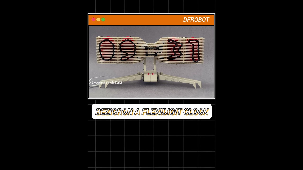 That's impressive! From:https://hackaday.io/project/202170-bezicron #hackaday #diyclock #dfrobot