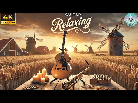 Best Hit Classical Soft Guitar Instrumental Music with Scenic relax USA 4K help you relieve stress