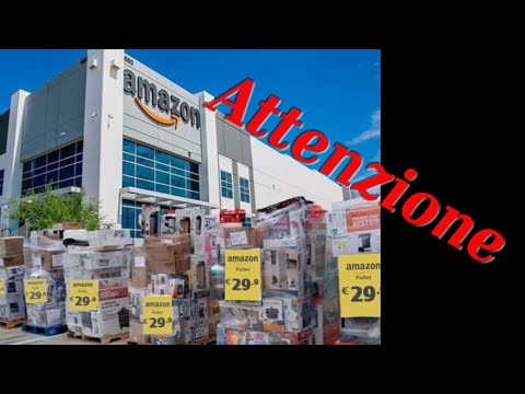 Hai mai comprato un pallet di Amazon a 29,90 Euro? Guarda il mio video prima di farlo
