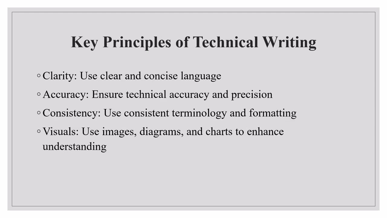 Technical Writing and Tools PPT