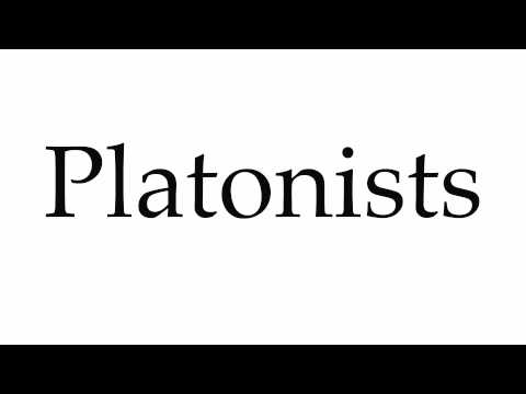 How to Pronounce Platonists