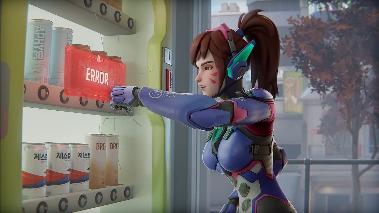 D.va Caught By Security [Aphy3D] Overwatch Parody Animation [4K]