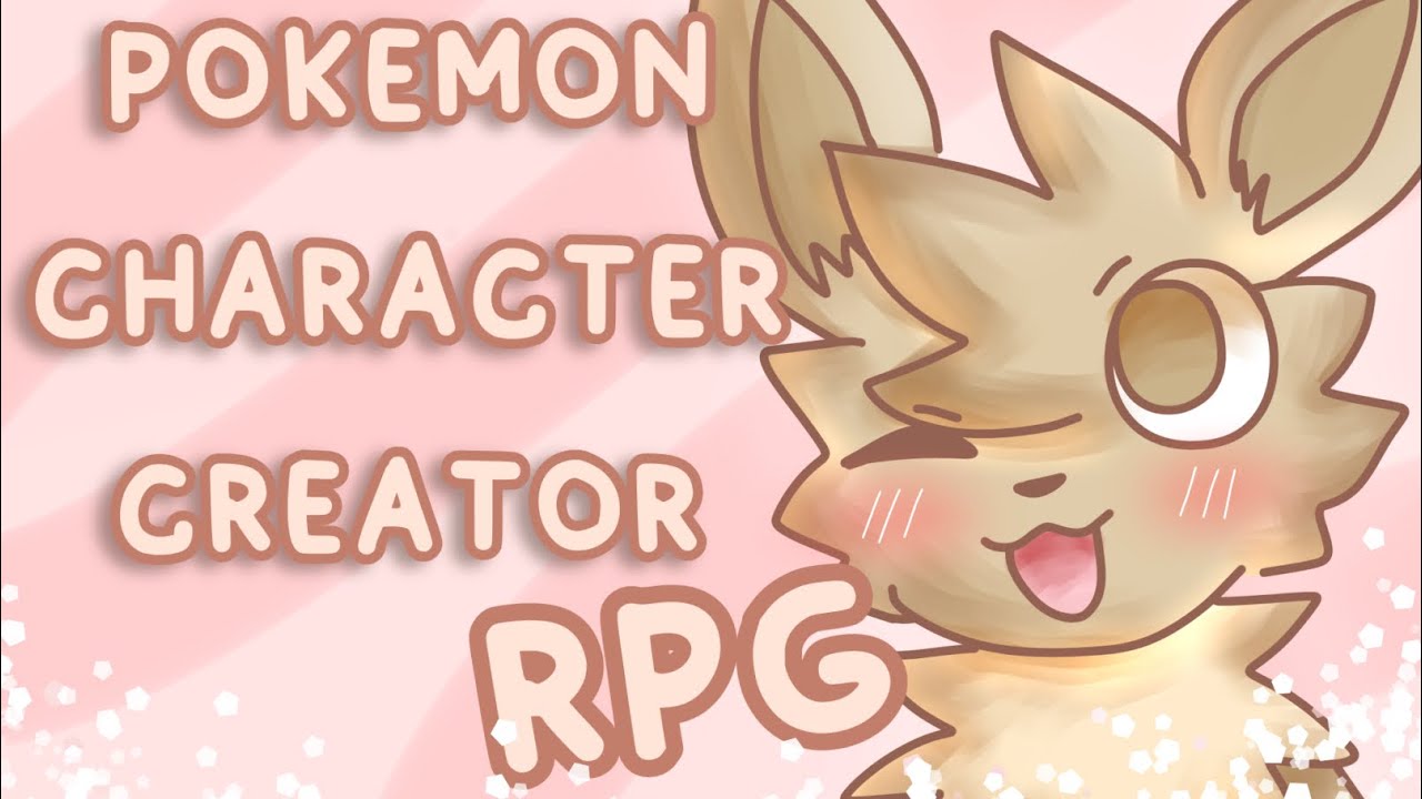 Pokemon Character Creator / RPG Game // Flipaclip Animation