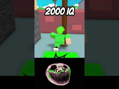 Roblox 2000 IQ Moment (Troll Face Meme)