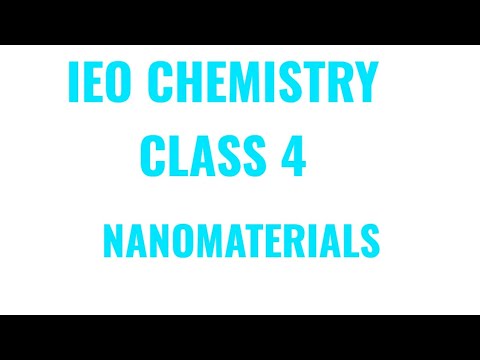 IEO INDUSTRIES EXTENSION OFFICER NEW SYLLABUS CHEMISTRY CLASSES 4 SYNTHESIS OF NANO MATERIALS
