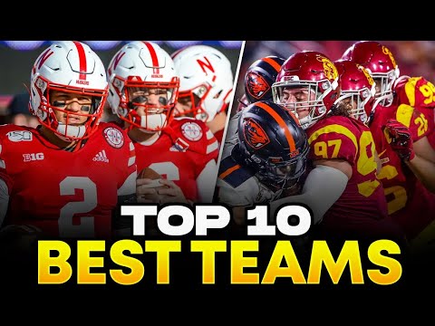 Top 10 College Football Teams of All Time