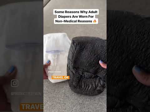 Understanding reasons why some adults wear diapers! #diapers #incontinence #bladder #adultdiapers