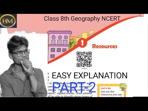 Class 8 geography chapter 1 || Resources|| Types of resources||B. M INSTITUTION || NCERT,, Bengali