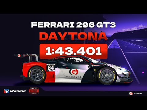 iRacing | Ferrari 296 GT3 - Daytona - GT Sprint - 2025 S3 Week 1 | Hotlap