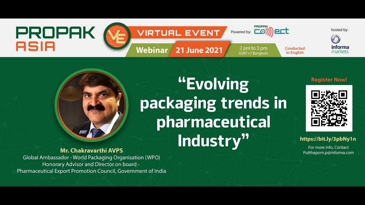 ProPak Asia Virtual Event: Evolving Packaging Trends in Pharmaceutical Industry