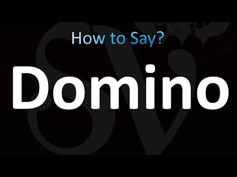 How to Pronounce Domino (CORRECTLY!)