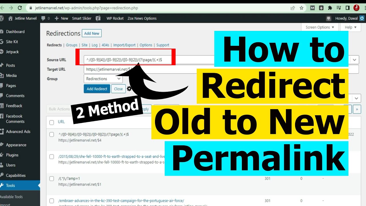 Redirecting an Old permalink to a New permalink simple trick for WordPress Websites using the Yoast