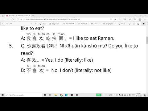 Conversation about Question and answer in Mandarin – MANDARINWOW