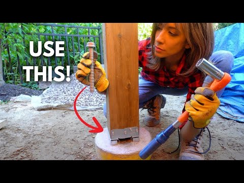 Post Base | Upgrade with THIS High-Strength Concrete Screw Anchor