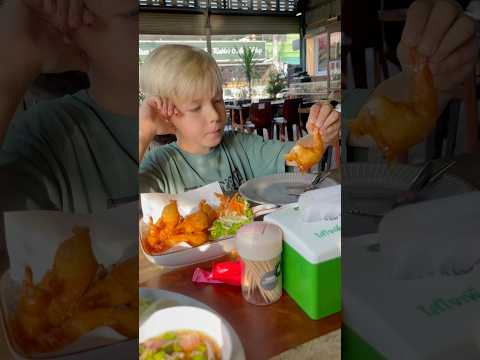 Thai food restaurant ban Mainam Koh Samui Thailand December 2024 #travel #samui #kohsamui