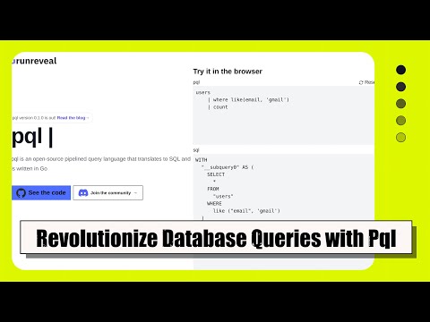Introducing Pql: A Powerful Open-Source Query Language for Bridging the Gap Between Databases and Pr