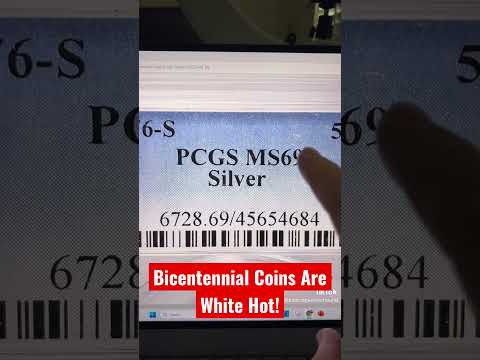 UNFATHOMABLE $16,312 Public Sale Of 1976 Bicentennial Kennedy Half Dollar! #Shorts