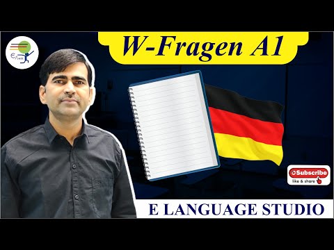 Learn German | W-Fragen A1 | Deutsch Grammatik A1 | German for beginners A1