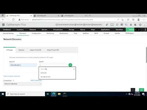 how to configure SNMP For Storage in OPManager Plus tool