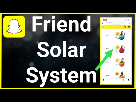 How To Get Friend Solar System On Snapchat