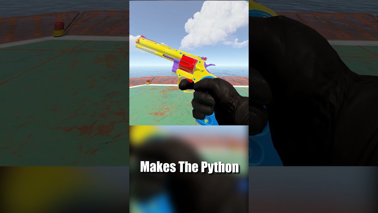 Top 5 Python Skins In Rust