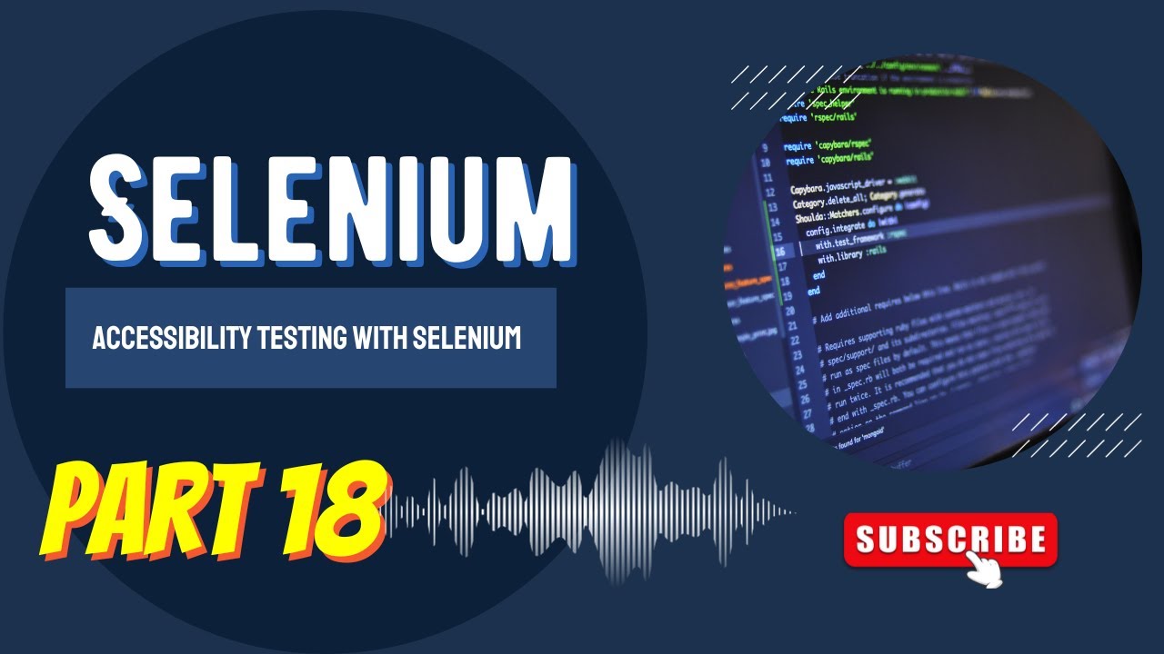 Master Selenium Accessibility Testing in Java | Step-by-Step Guide