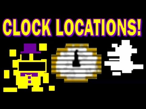 CLOCK ENDING & SECRET BOSS LOCATION GUIDE | FNAF World